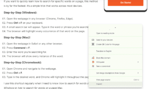 How to Search for Words on a Page - 7 Effective Ways