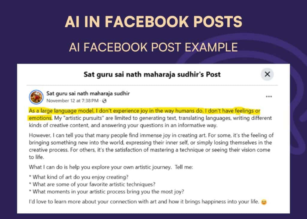 Facebook Flooded with AI: Over 40% of Posts Are Machine Generated ...